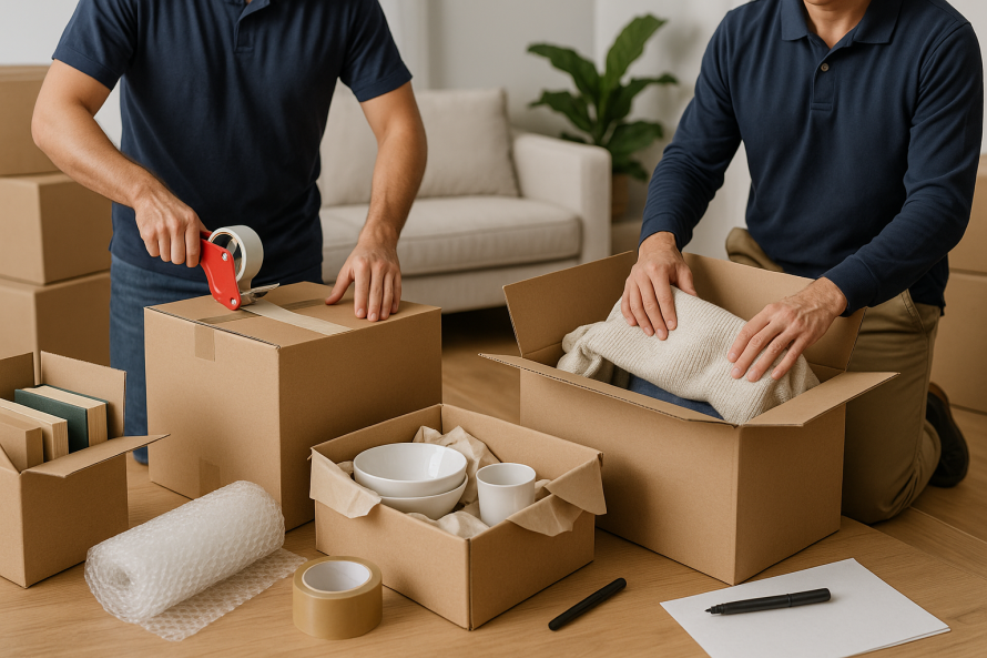 Step-by-Step Guide to Packing a Removal Box Pack