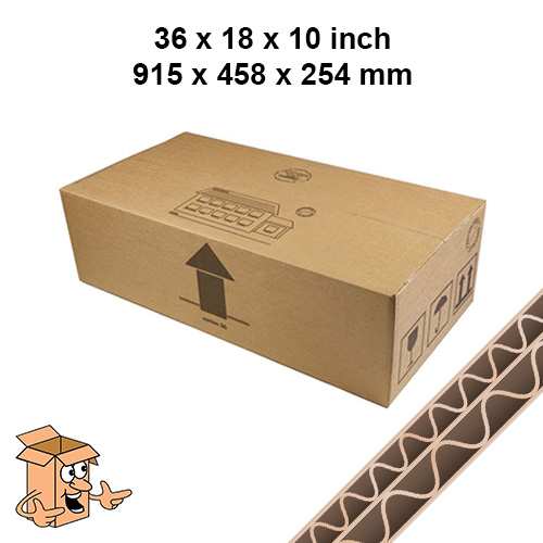 Large Cardboard Boxes | Large Double wall TV box