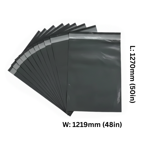 Grey Mailing Bags 1219x1270mm | Extra Large Poly Mailers UK