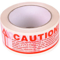 Caution check contents/ packaging tape 66m roll