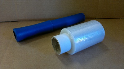 Handy wrap holder, 10cm mini pallet wrap budget dispenser