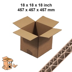 Cardboard distribution box 20x20x20 inch large boxes