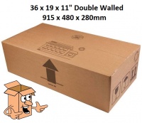 Double Wall cardboard Boxes, double walled strong storage boxes