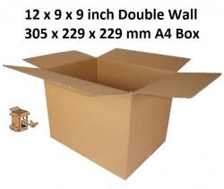 Double wall cardboard boxes, double walled strong movers boxes